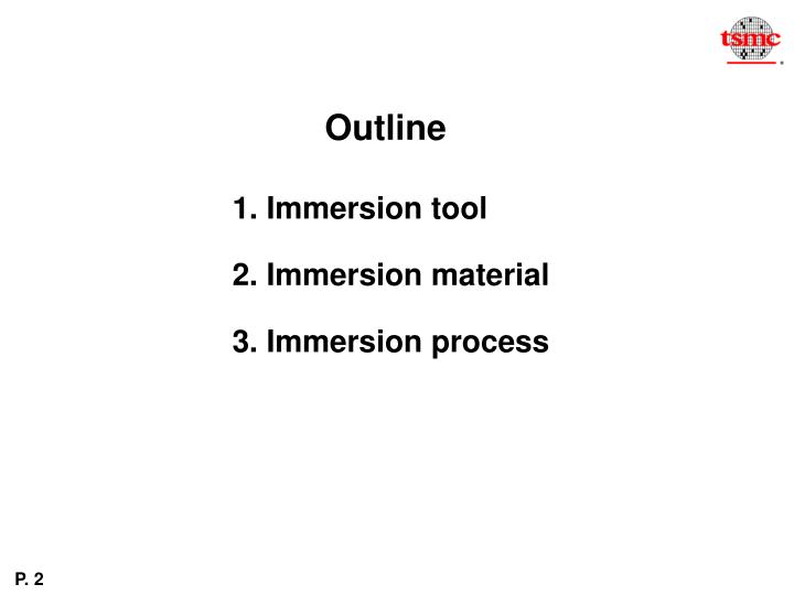 PPT - Process stability control for immersion lithography PowerPoint ...