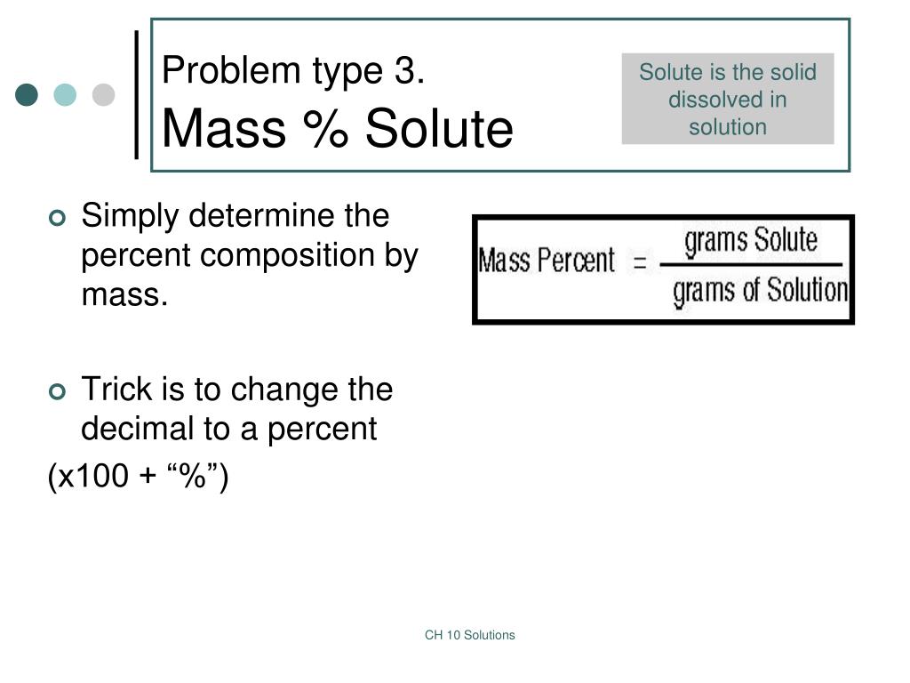 PPT - Principles of Solubility Nature of the solute and solvent ...