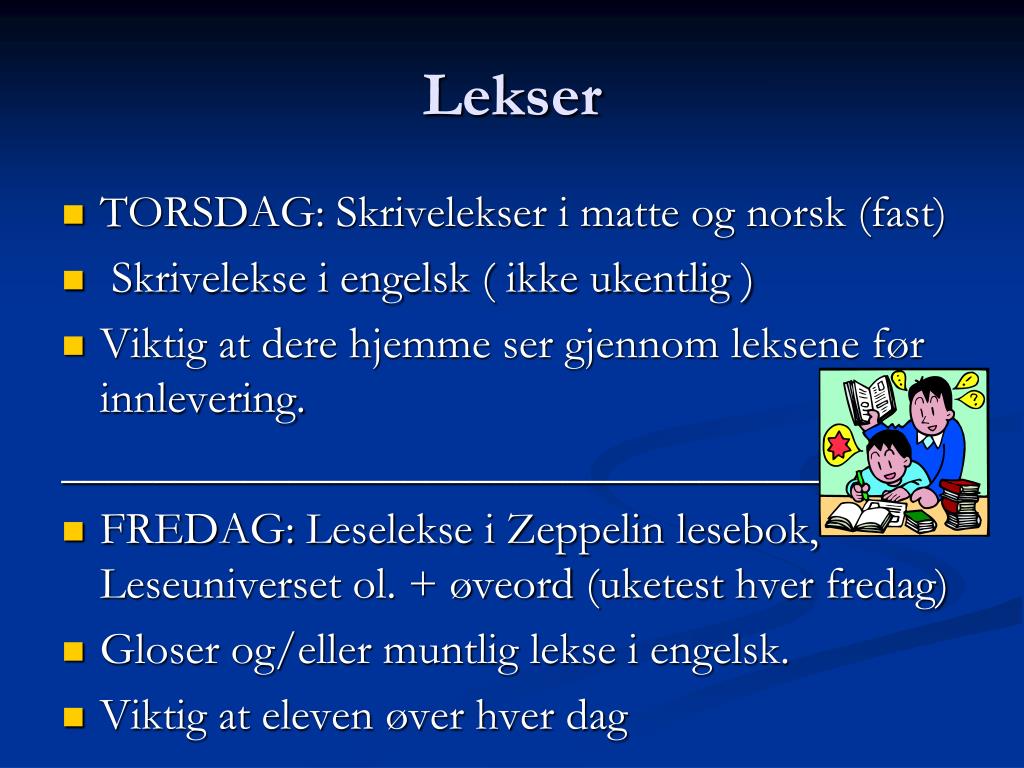 PPT - Velkommen til foreldremøte i 3.klasse PowerPoint Presentation ...