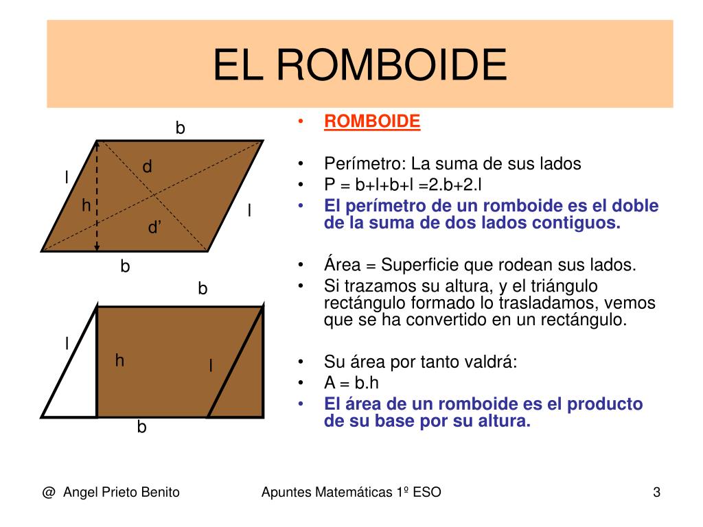 PPT - Áreas y perímetros de cuadriláteros PowerPoint Presentation, free ...