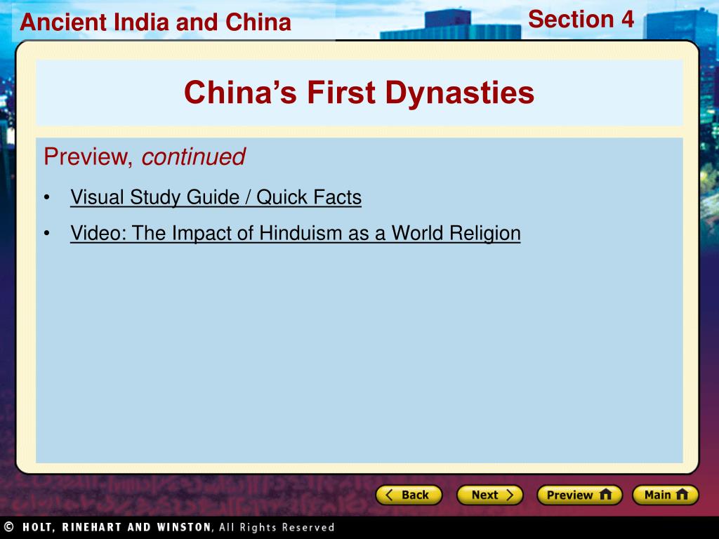 PPT - Preview Main Idea / Reading Focus China’s Geography The Shang ...