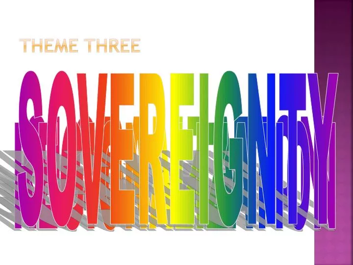 PPT - THEME THREE PowerPoint Presentation, free download - ID:6446827