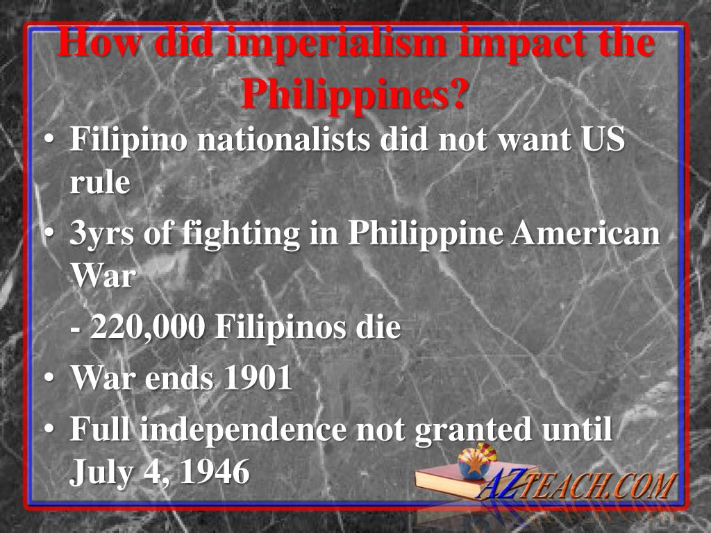 PPT - Imperialism & the Spanish American War PowerPoint Presentation ...