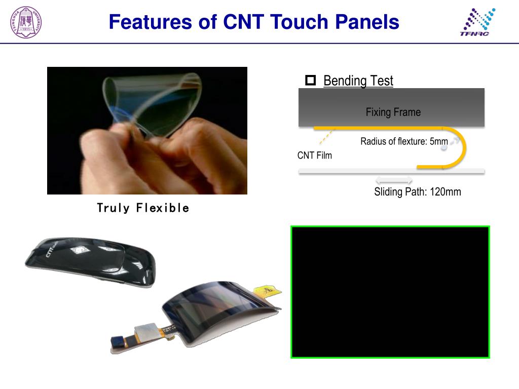 PPT - Super-aligned carbon nanotube film and its application in touch ...