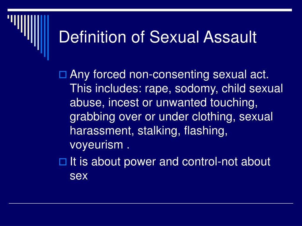 Ppt Understanding Sexual Assault Powerpoint Presentation Free