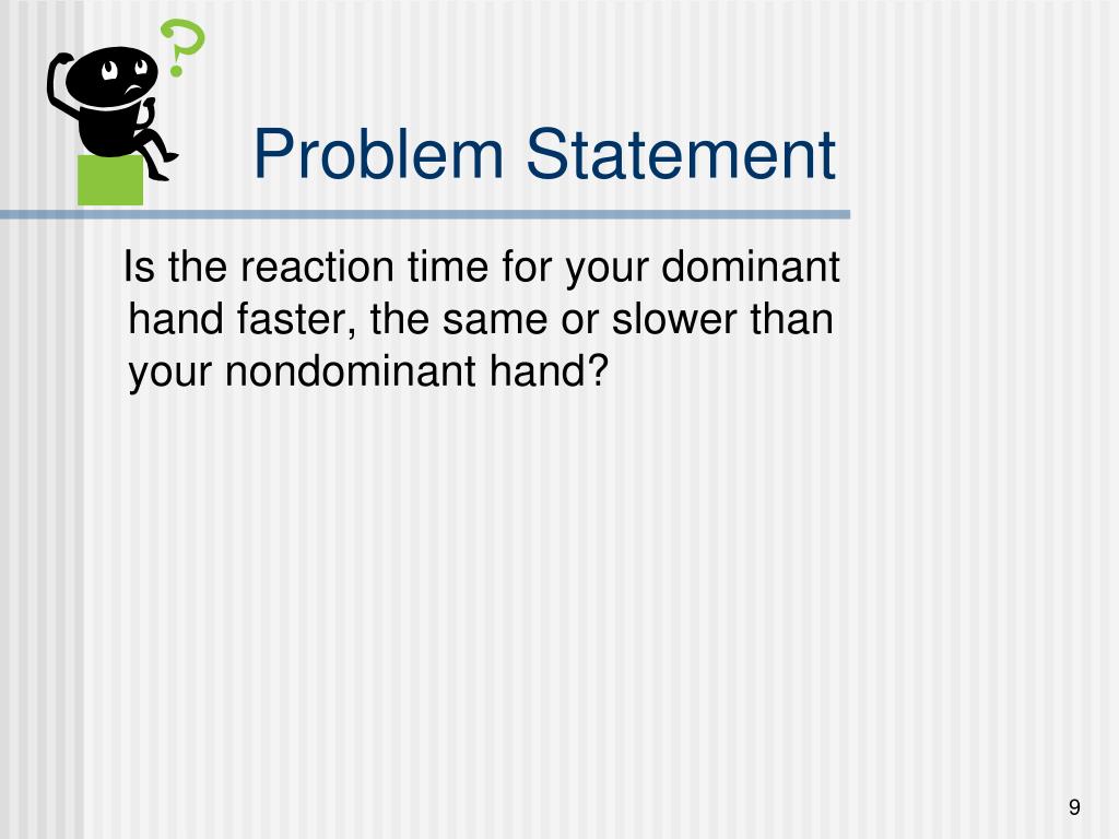 PPT Science Project Reaction Time PowerPoint Presentation Free 