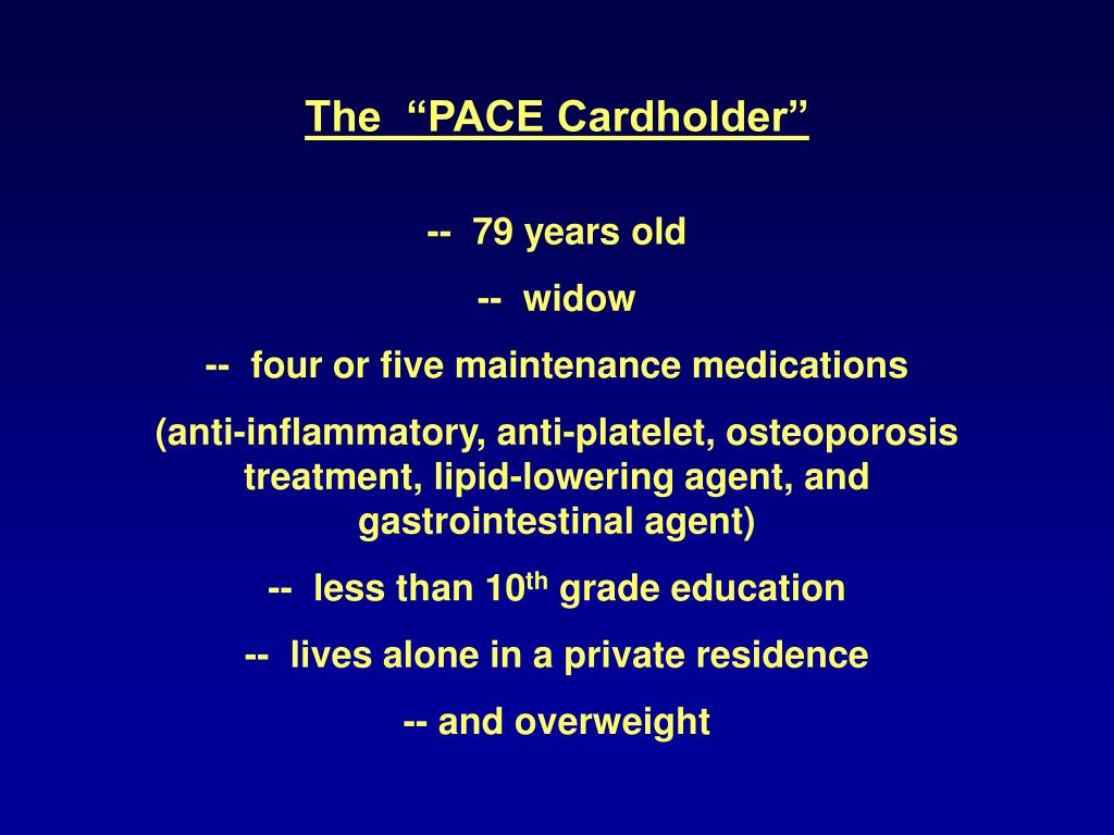 PPT - Supplementing PACE through Medicare Part D Thomas Snedden ...