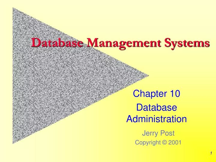 PPT - Database Management Systems PowerPoint Presentation, free ...