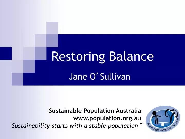 PPT - Restoring Balance PowerPoint Presentation, free download - ID:6451167