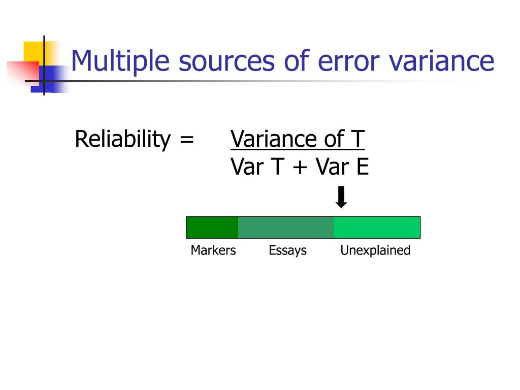 PPT Generalizability Theory PowerPoint Presentation Free Download 