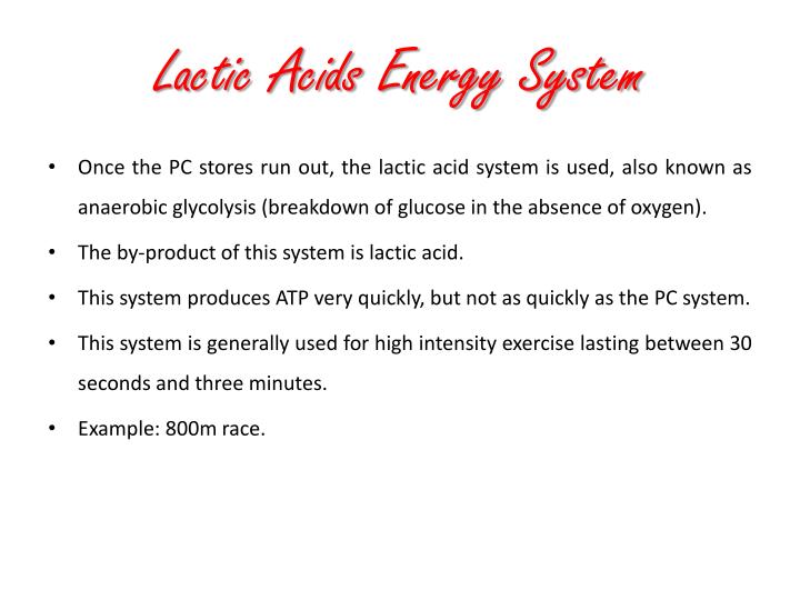 PPT - Anaerobic Power & Capacity Anaerobic Training PowerPoint ...