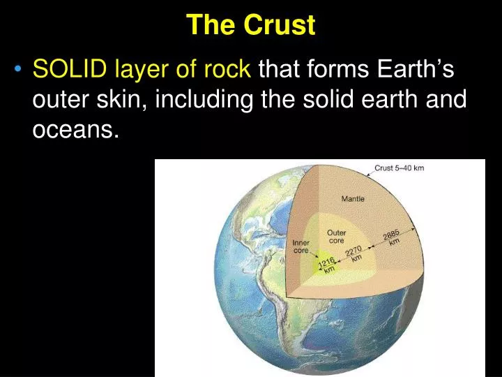 PPT - The Crust PowerPoint Presentation, free download - ID:6458107