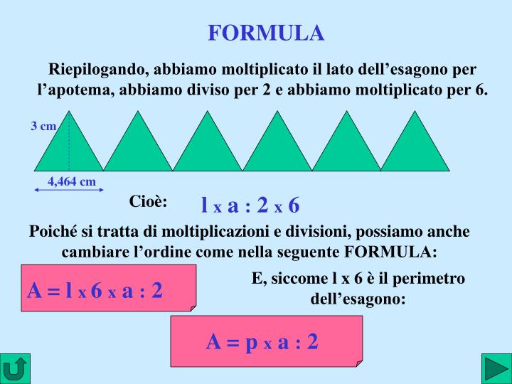 PPT - AREA DELL’ESAGONO REGOLARE PowerPoint Presentation - ID:6458246
