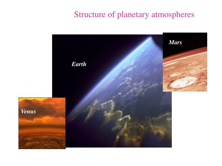 Planetary Atmospheres A Key To Assessing Possibilities For