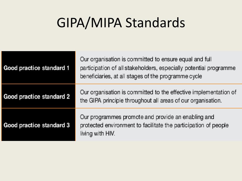 PPT - Greater/Meaningful Involvement of people living with and affected ...