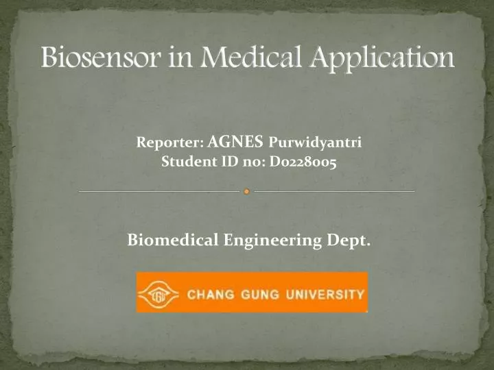 PPT - Biosensor in Medical Application PowerPoint Presentation, free ... PPT - Biosensor in Medical Application PowerPoint Presentation, free ...