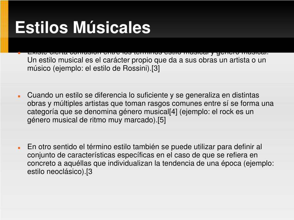 PPT - La Música PowerPoint Presentation, free download - ID:6466254