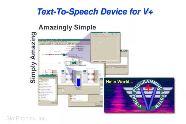 PPT - Text-To-Speech Device for V+ PowerPoint Presentation, free ...