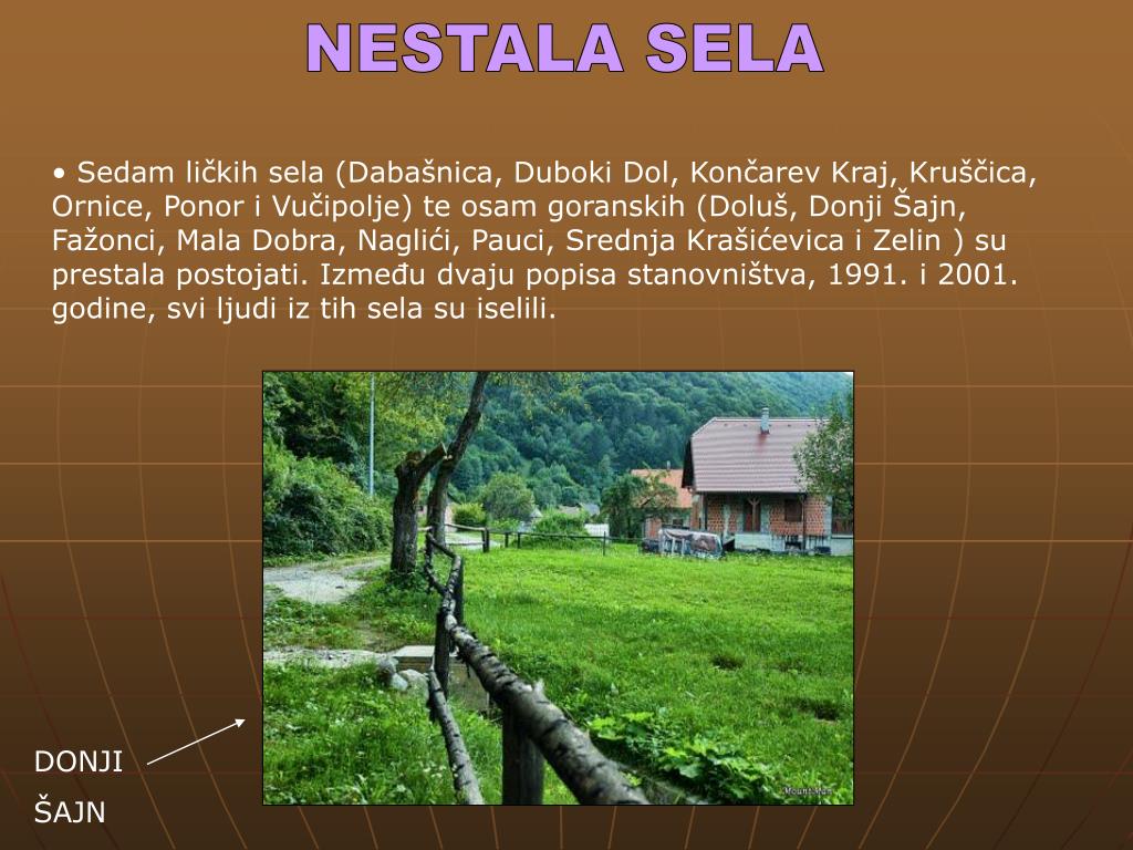 PPT - NASELJA GORSKE HRVATSKE PowerPoint Presentation, free download ...