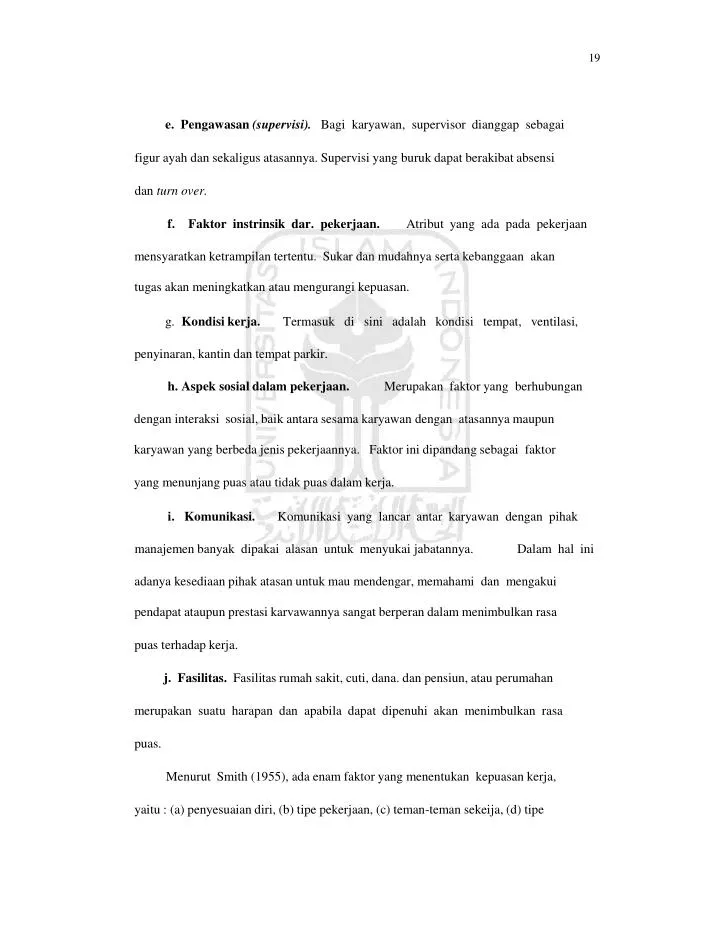 PPT - 19 e. Pengawasan (supervisi). Bagi karyawan, supervisor dianggap ...