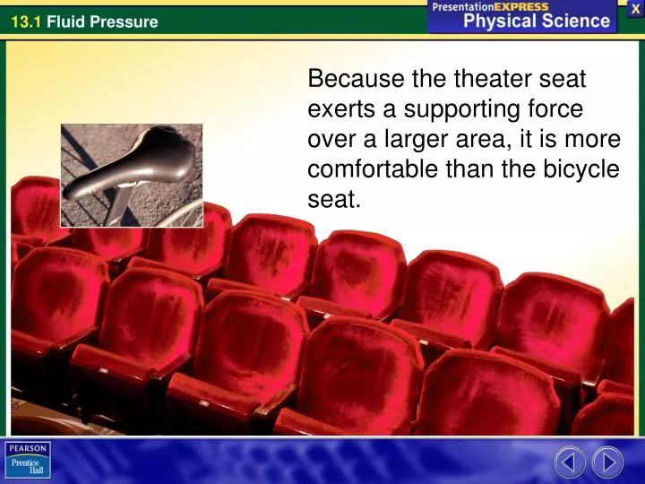 PPT - Pressure is the result of a force distributed over an area. The ...