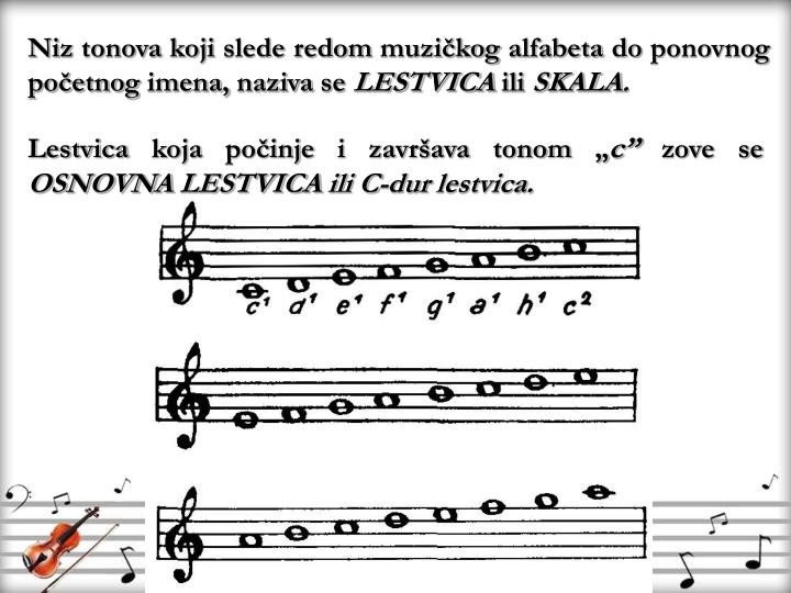 PPT - OSNOVNA TEORIJA MUZIKE Marko Tajčević PowerPoint Presentation ...