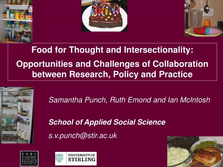 PPT - Samantha Punch, Ruth Emond and Ian McIntosh School of Applied ...