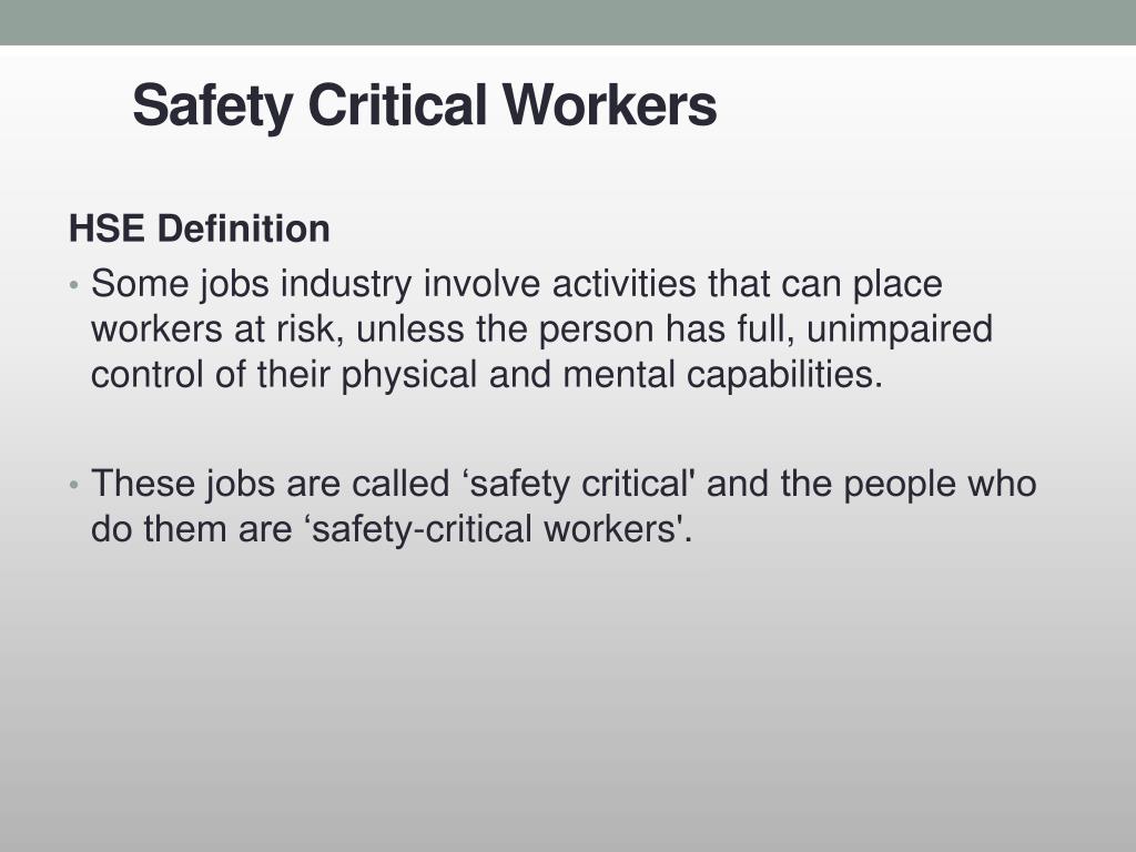 PPT - Health Surveillance in the Construction Industry- what are the ...