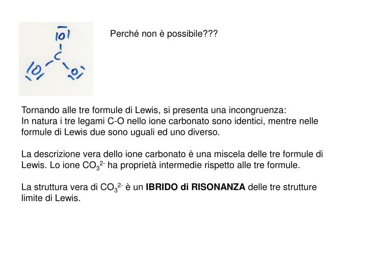 PPT - FORMULE di LEWIS PowerPoint Presentation - ID:6472703