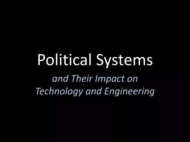 PPT - Political Systems PowerPoint Presentation, free download - ID:6473983