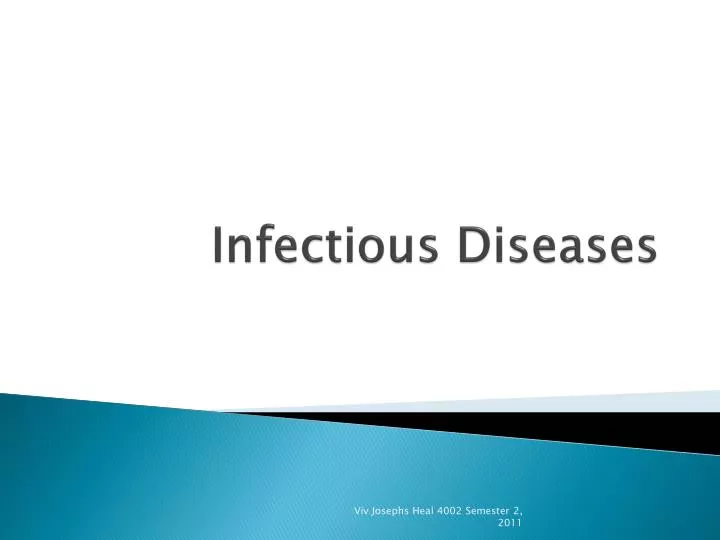 PPT - Infectious Diseases PowerPoint Presentation, free download - ID:6474119