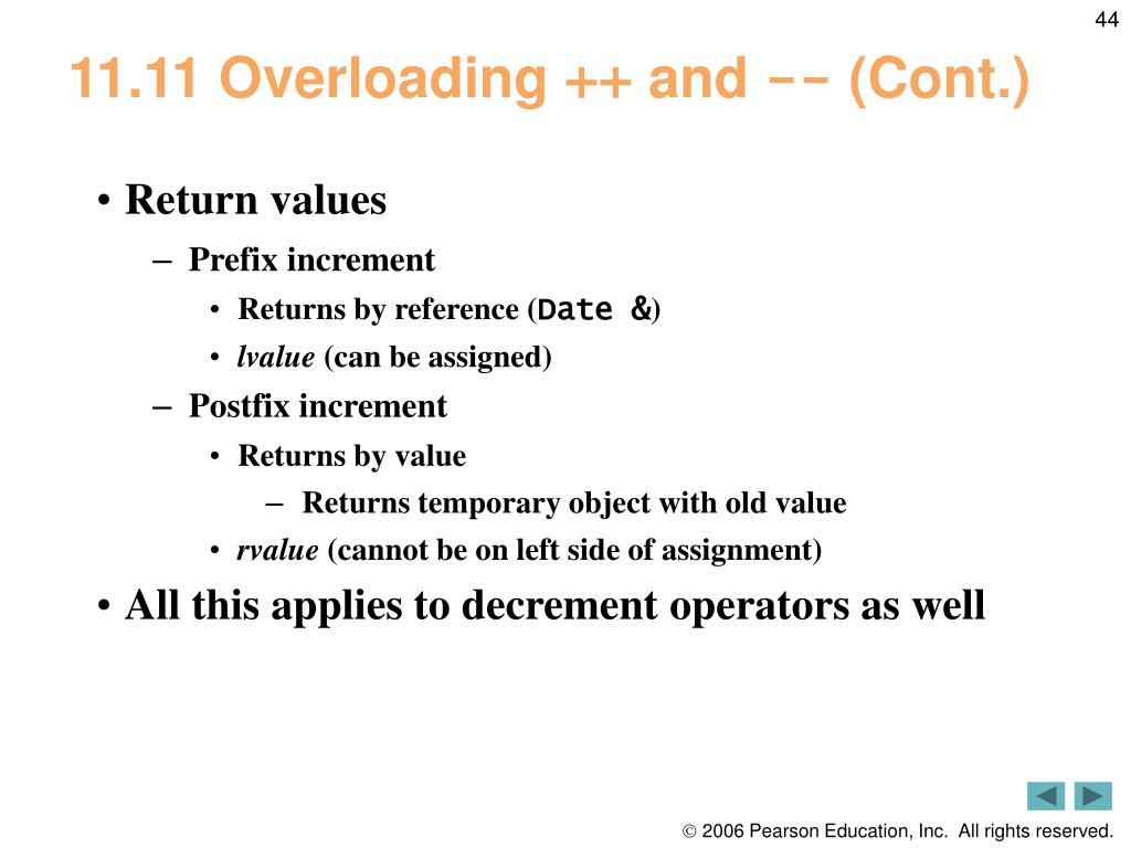 Ppt Operator Overloading String And Array Objects Powerpoint Presentation Id6474165