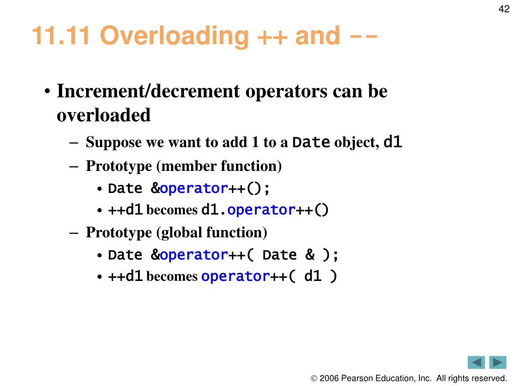 Ppt Operator Overloading String And Array Objects Powerpoint Presentation Id6474165 4213