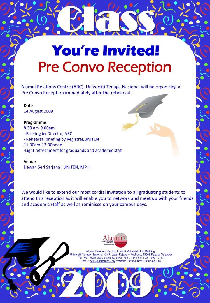 PPT - Pre Convo Reception PowerPoint Presentation, free download - ID ...