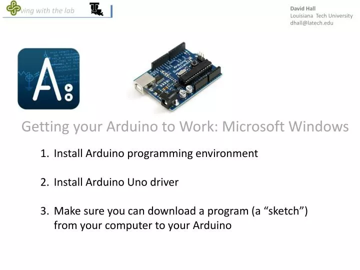 Arduino ccfor windows - lilyenviro