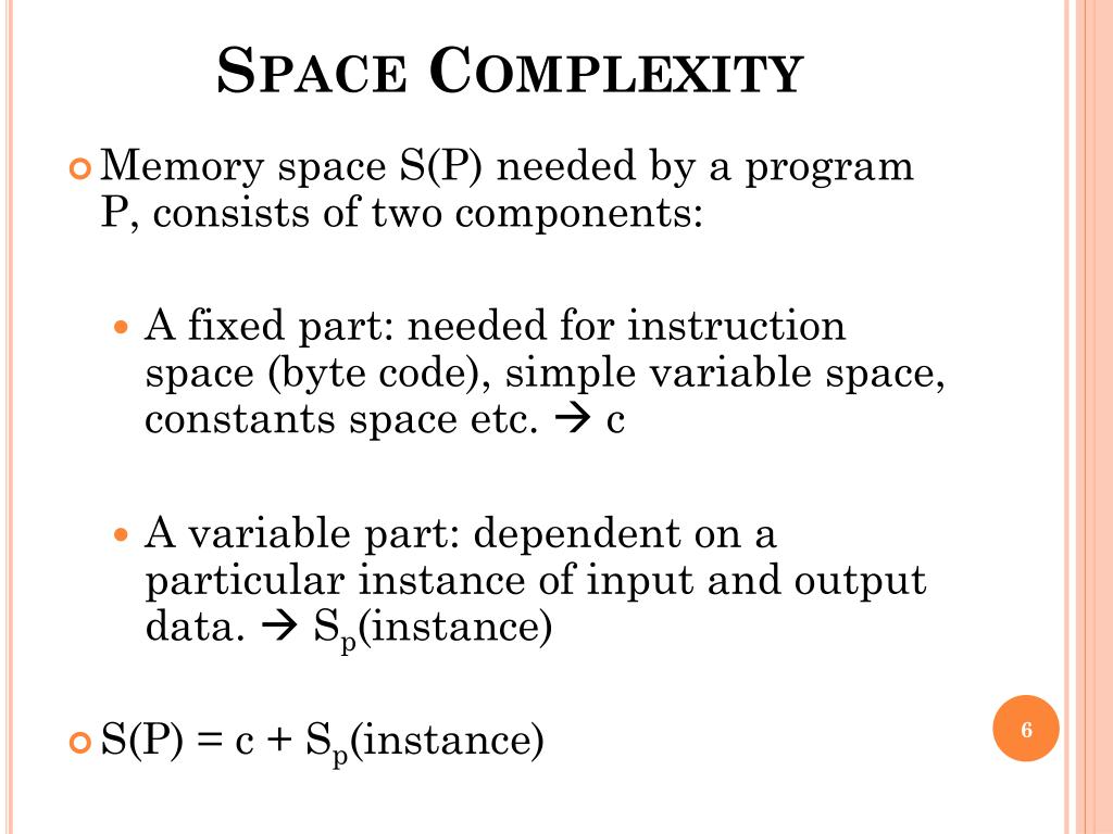 PPT - SPACE COMPLEXITY & TIME COMPLEXITY PowerPoint Presentation - ID ... PPT - SPACE COMPLEXITY & TIME COMPLEXITY PowerPoint Presentation - ID ...
