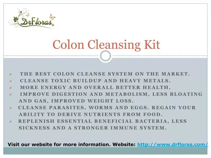 PPT - Colon Cleansing Kit PowerPoint Presentation, free download - ID ...