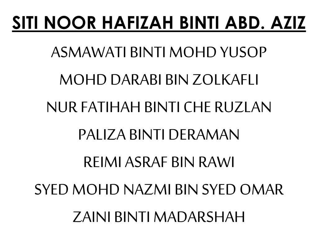PPT - SITI NORIHAN BINTI MOHD ALIAS PowerPoint Presentation, free ... PPT - SITI NORIHAN BINTI MOHD ALIAS PowerPoint Presentation, free ...