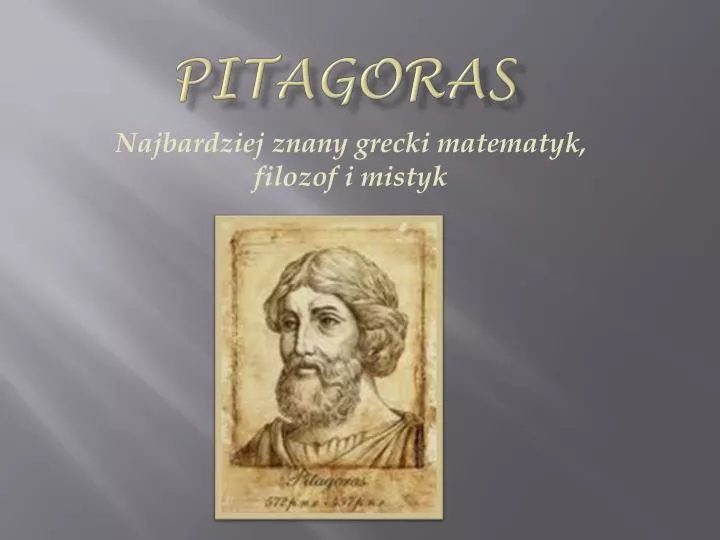 PPT - Pitagoras PowerPoint Presentation, free download - ID:6488181