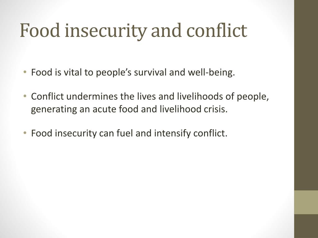 PPT - Food Assistance in Conflict: Cure or Curse PowerPoint ...
