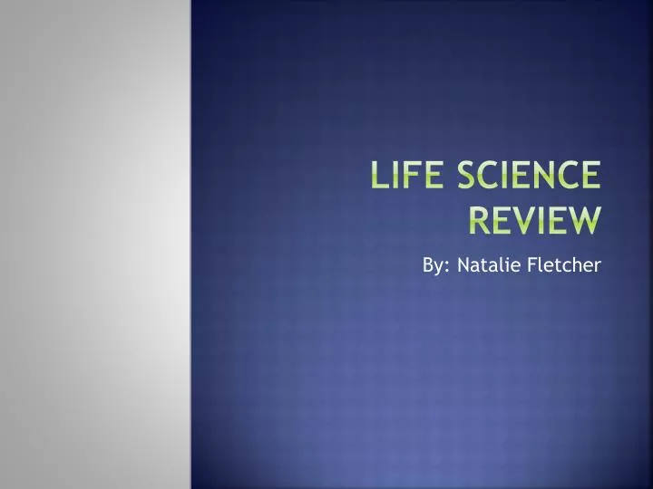 PPT - Life Science Review PowerPoint Presentation, free download - ID ...