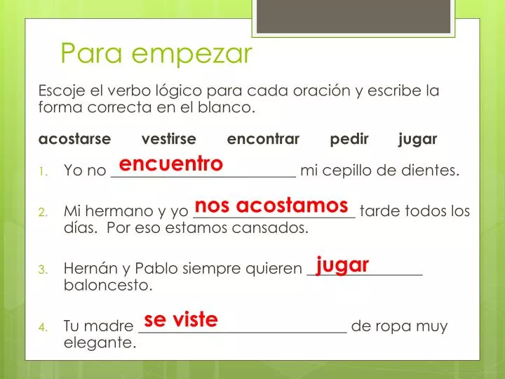 PPT - Para empezar PowerPoint Presentation, free download - ID:6493236