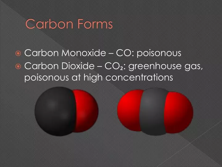 PPT - Carbon Forms PowerPoint Presentation, free download - ID:6493300
