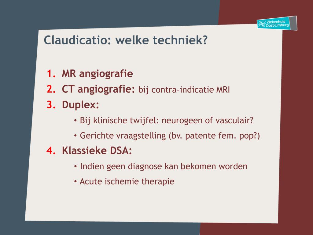 PPT - Bloedvaten op leeftijd: hypertensie en claudicatio PowerPoint ...