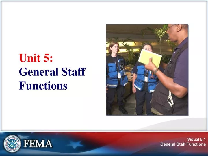 PPT - Unit 5: General Staff Functions PowerPoint Presentation, free ...