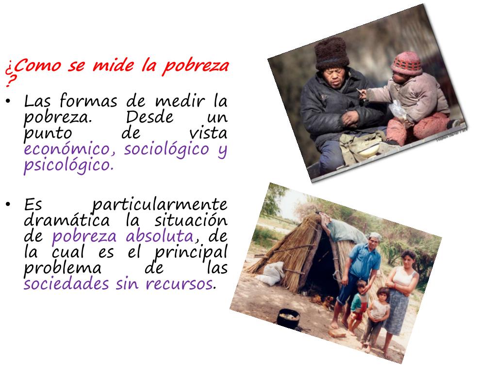 PPT - Pobreza, marginalidad y exclusión social PowerPoint Presentation ...