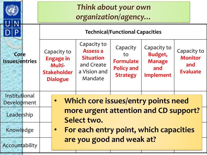 PPT - CAPACITY DEVELOPMENT and CAPACITY ASSESSMENT PowerPoint ...