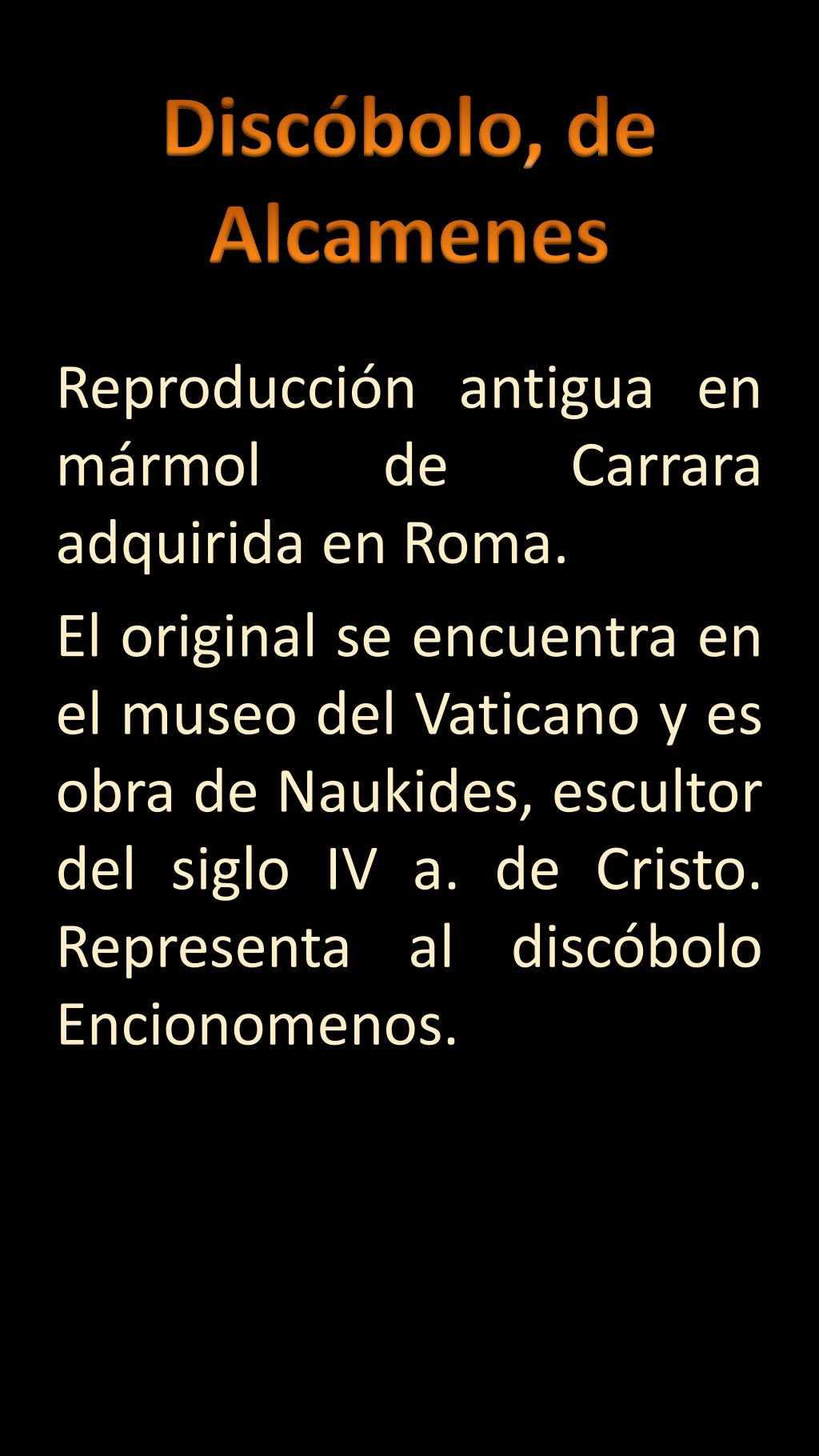 PPT - T A R E A dibujar escultura griega con proporciones PowerPoint ...