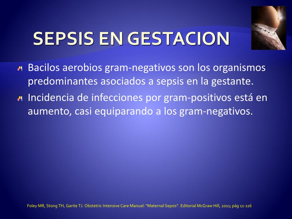 PPT - SEPSIS SEVERA Y SHOCK SEPTICO EN GESTACION PowerPoint ...