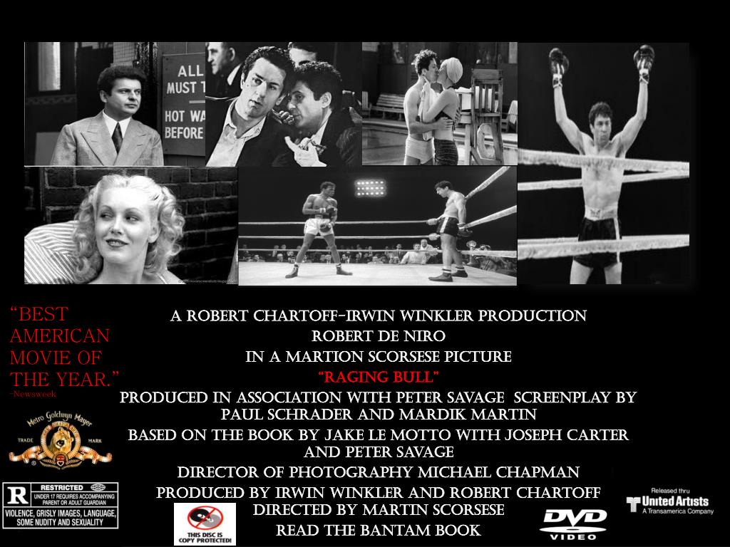 PPT - Robert De Niro RAGING BULL A MARTIN SCORSESE FILM PowerPoint ...
